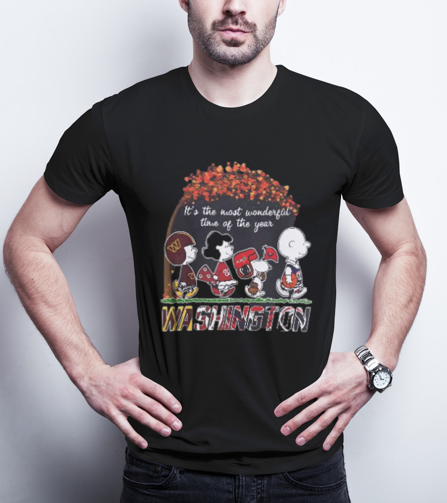It’s The Most Wonderful Time Of The Year Washington Peanuts T-Shirt