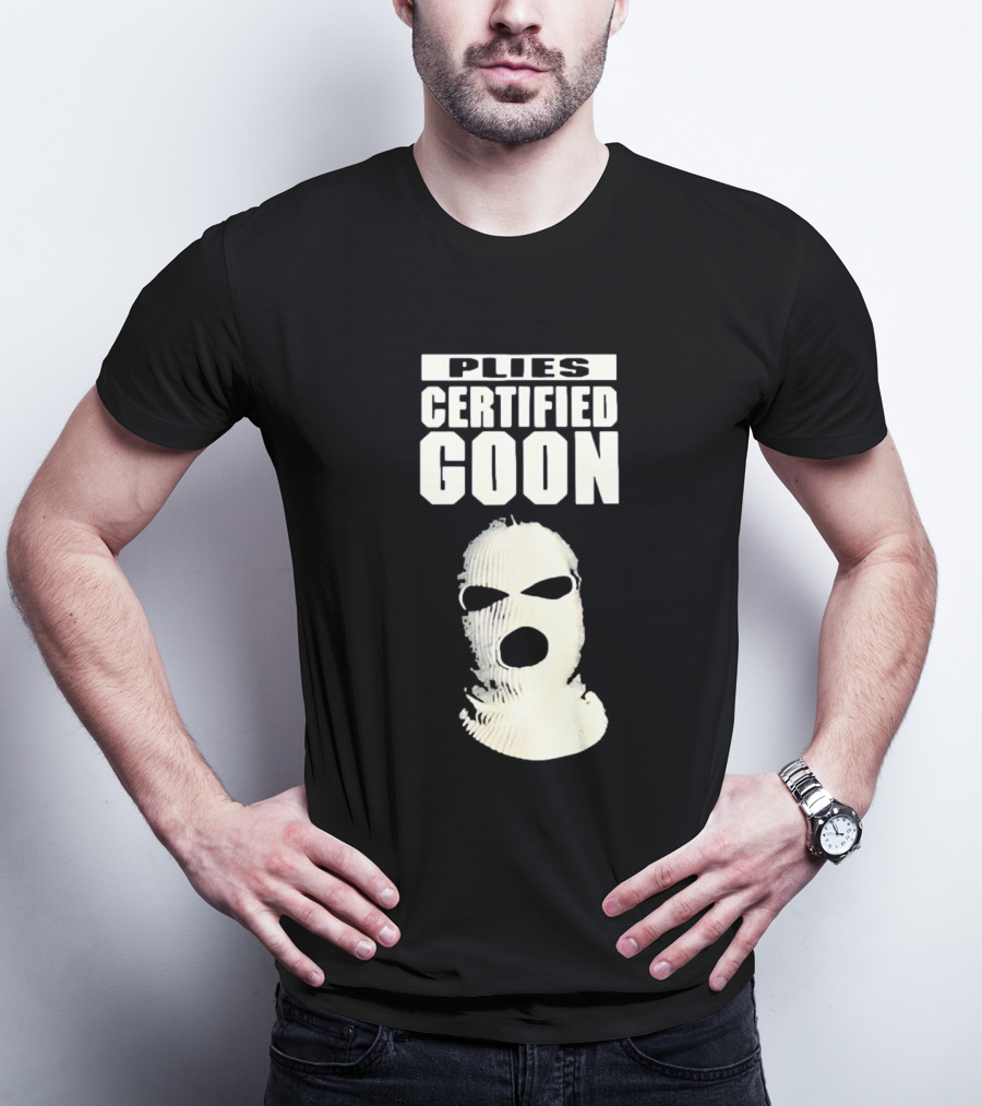 Plies Certified Goon Ski Mask T-Shirt