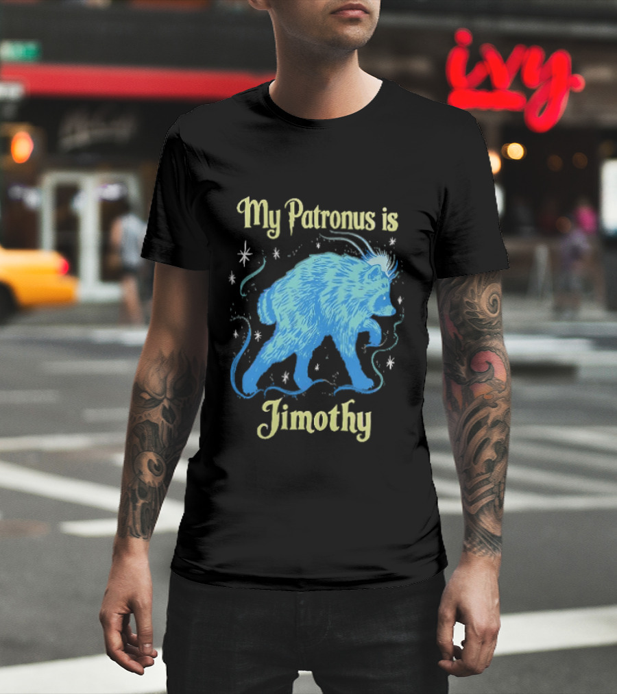 My Patronus Is Jimothy Magical Raccoon T-Shirt