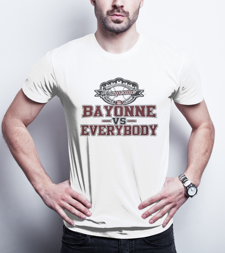 Bayonne Little League Vs Everybody Established 1951 T-Shirt
