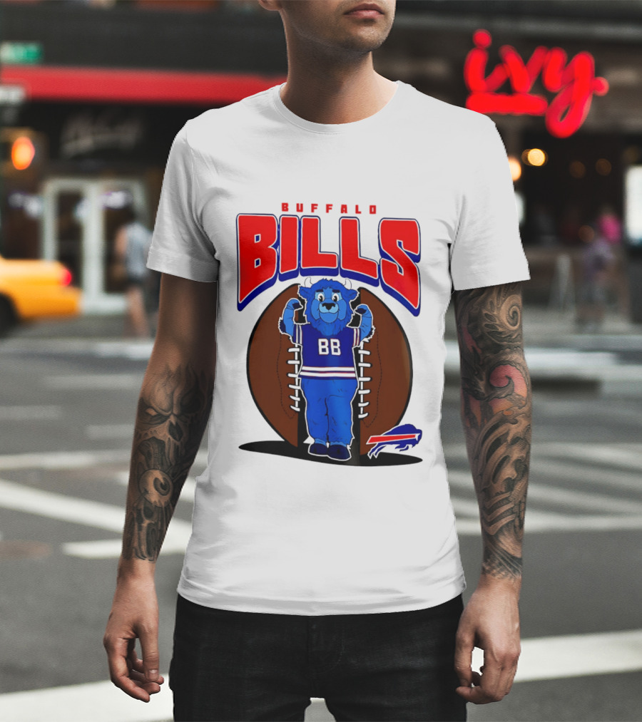 Buffalo Bills Mascot 2026 Mania Football Team T-Shirt
