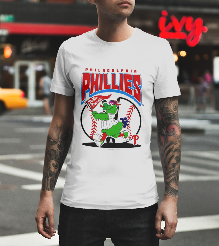 Philadelphia Phillies Phillie Phanatic 2026 Mania MLB Baseball T-Shirt