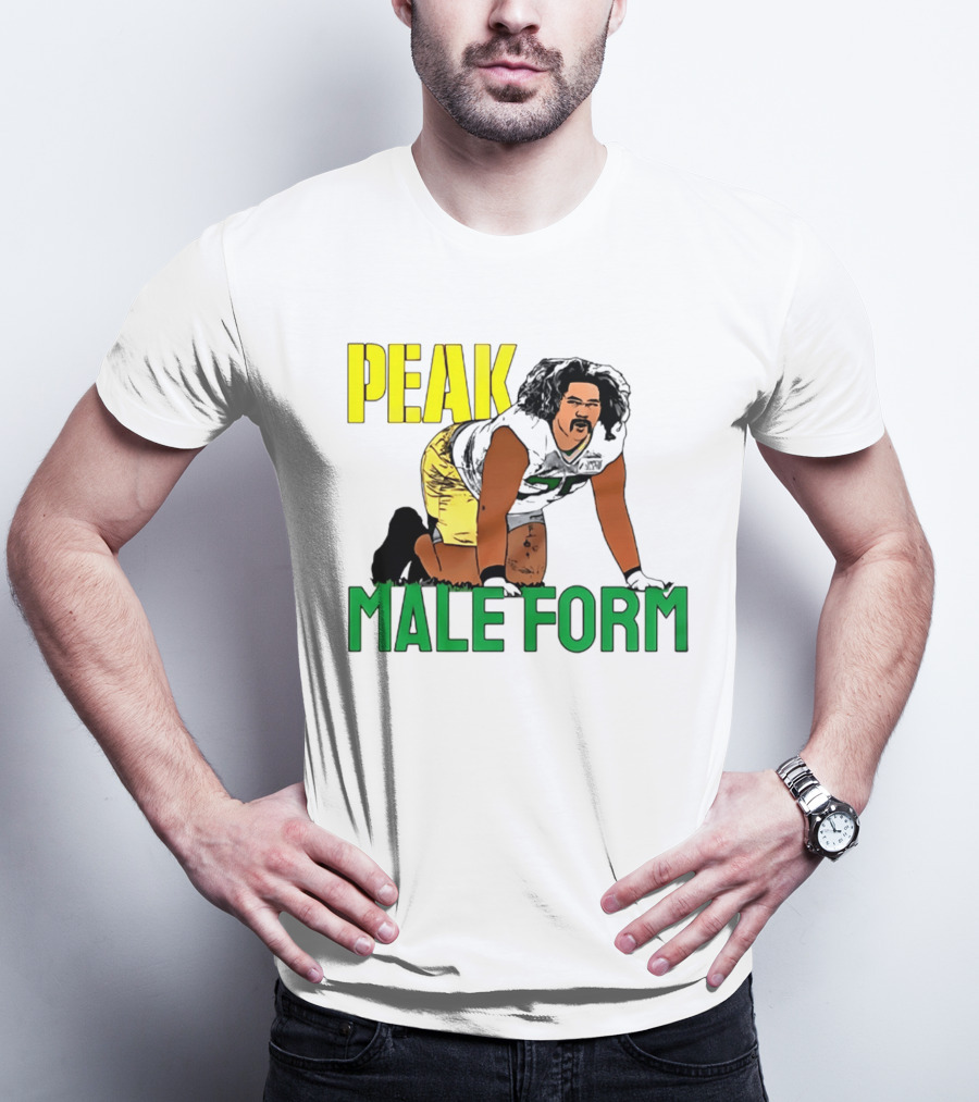 Sean Rhyan Peak Male Form Green Bay Packers Football T-Shirt