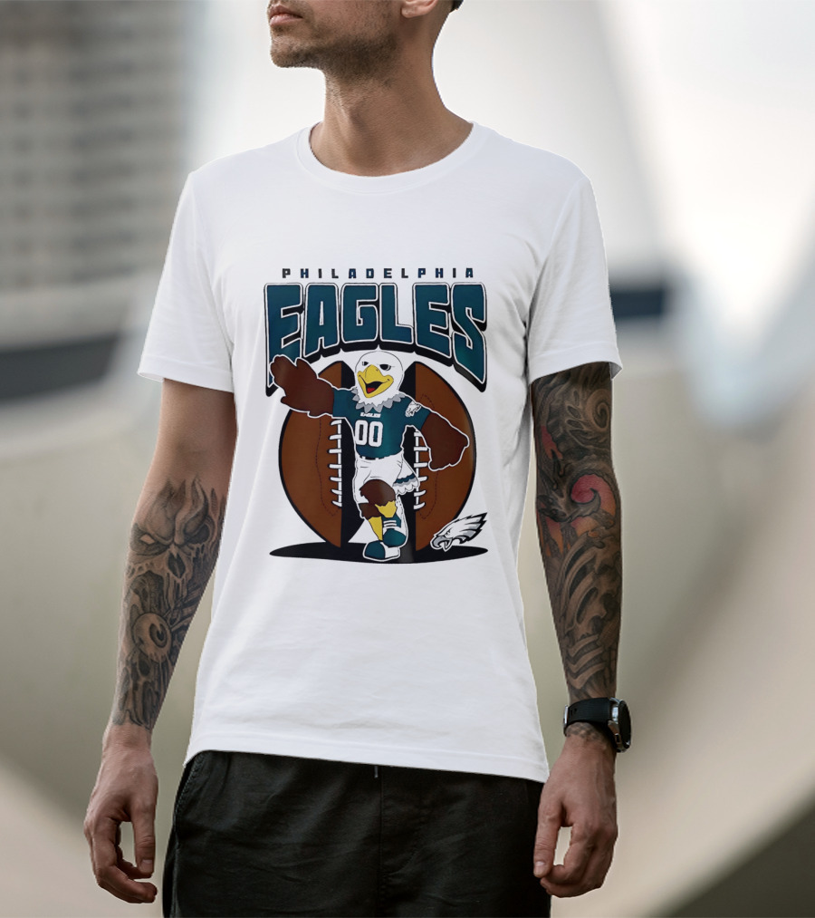 Philadelphia Eagles Swoop Mascot Football 2026 T-Shirt