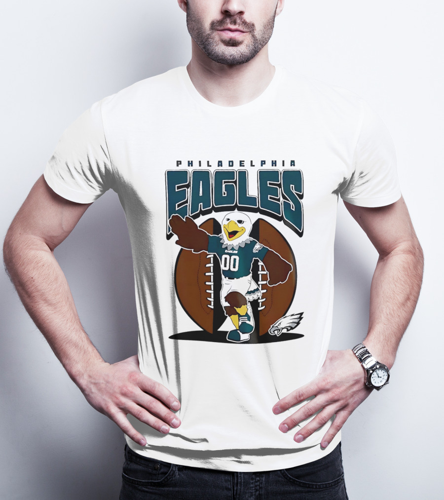 Philadelphia Eagles Swoop Mascot Football 2026 T-Shirt