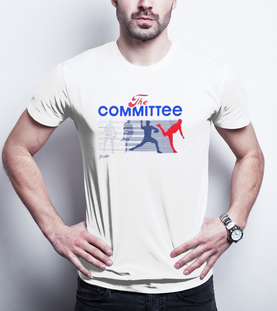 The Committee Pitching Evolution Baseball Journey T-Shirt