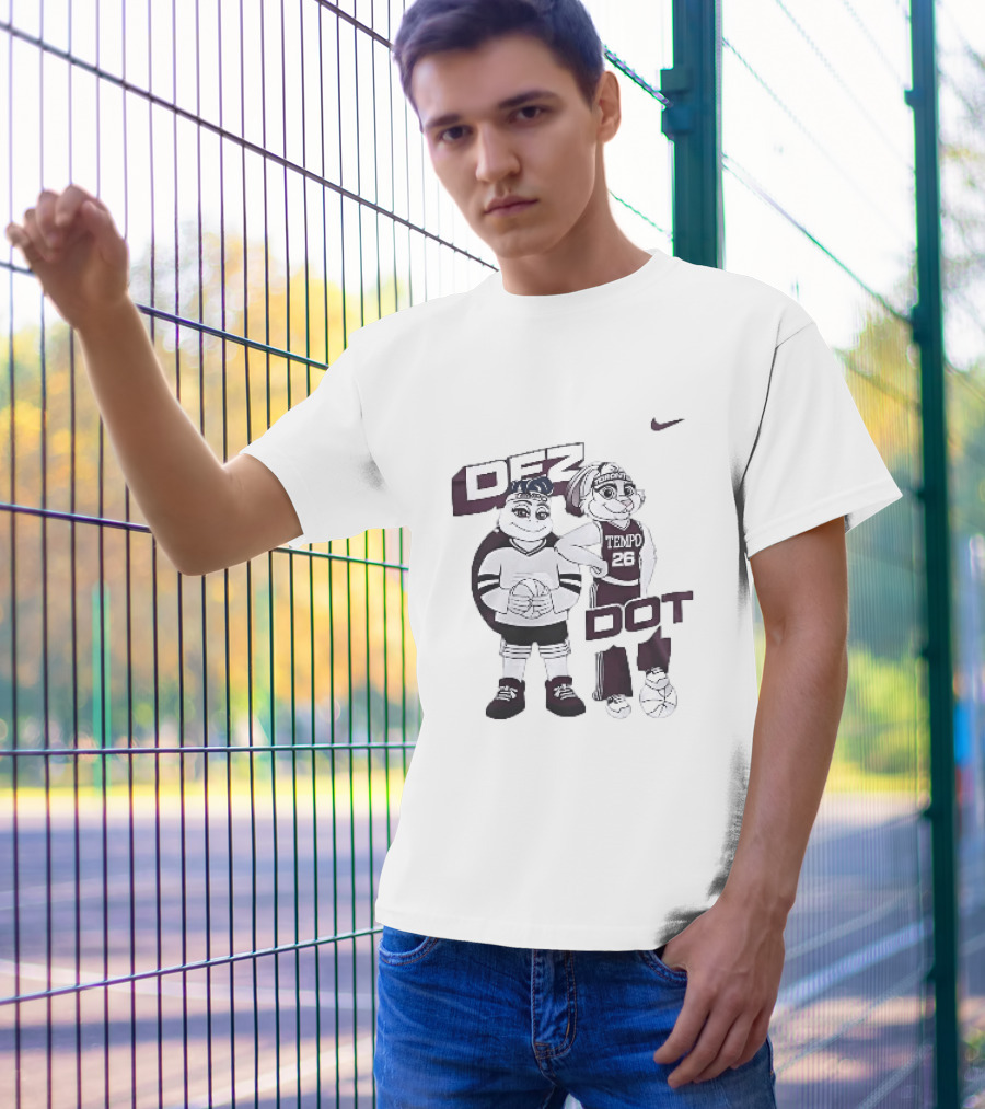 Toronto Tempo Dez Dot Mascots Basketball Nike T-Shirt