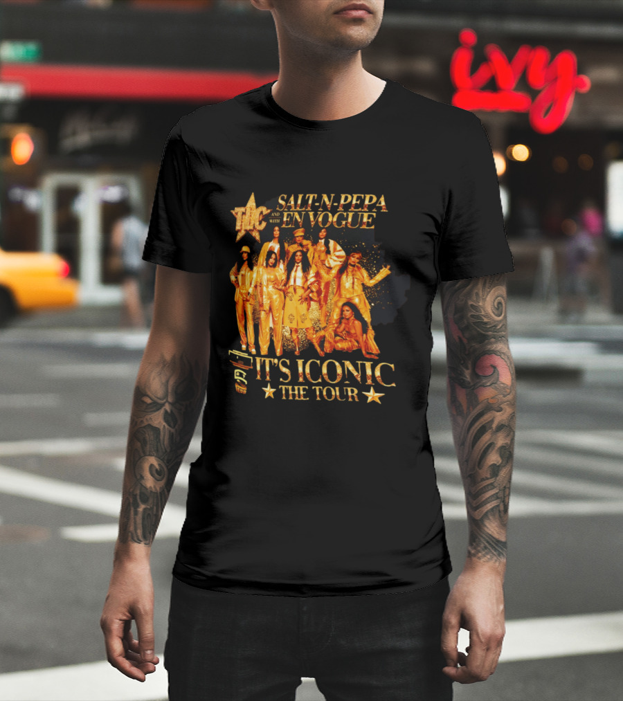 TLC Salt N Pepa And En Vogue It's Iconic The Tour T-Shirt