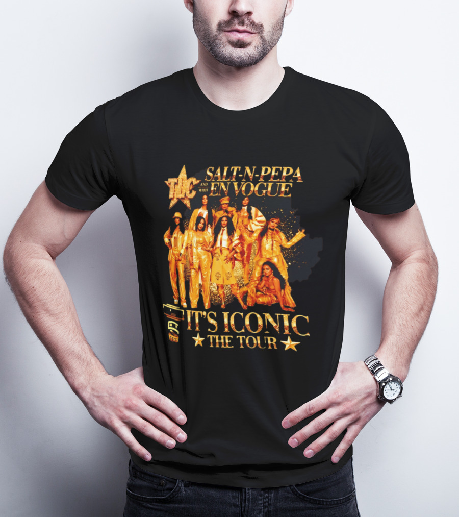 TLC Salt N Pepa And En Vogue It's Iconic The Tour T-Shirt