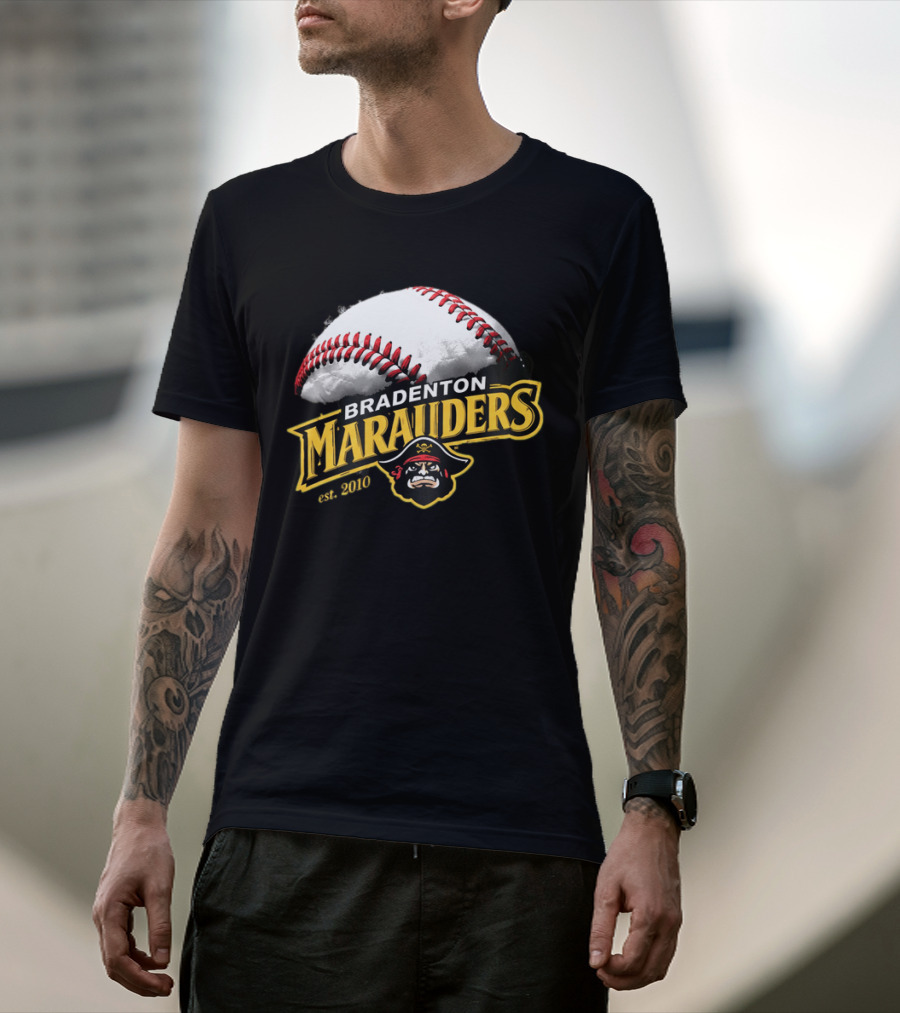 Bradenton Marauders Y2K Night Giveaway 2026 Baseball Pirate T-Shirt