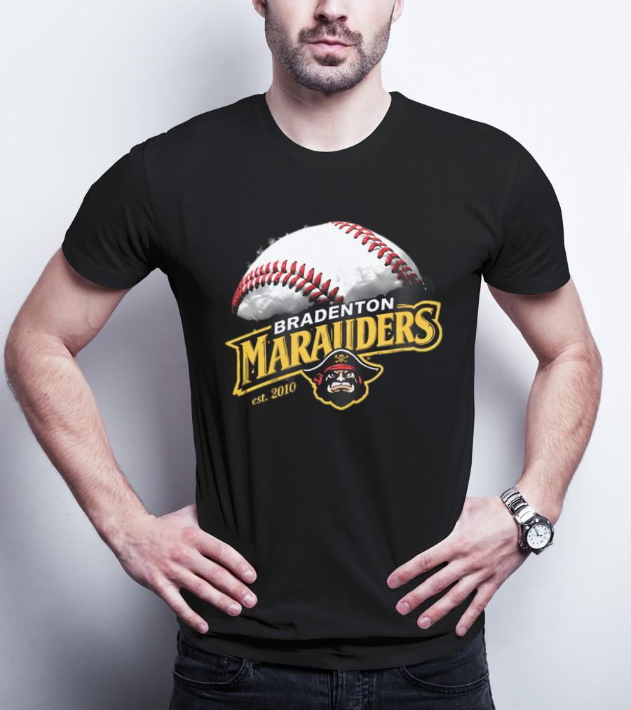Bradenton Marauders Y2K Night Giveaway 2026 Baseball Pirate T-Shirt
