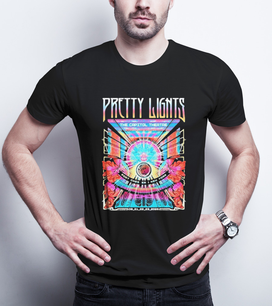 Pretty Lights The Capitol Theatre Port Chester NY August 21 23 2026 T-Shirt