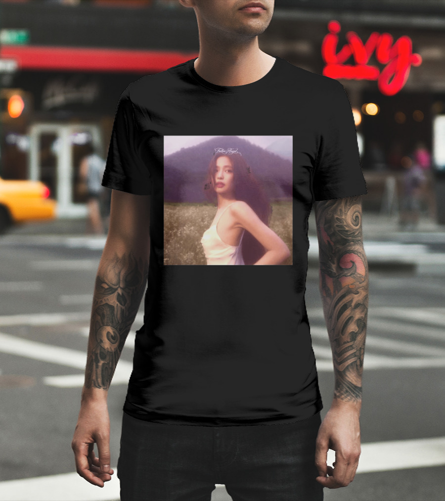 Jennie Fallen Angel EP Cover Photo Mountain Field Scene T-Shirt