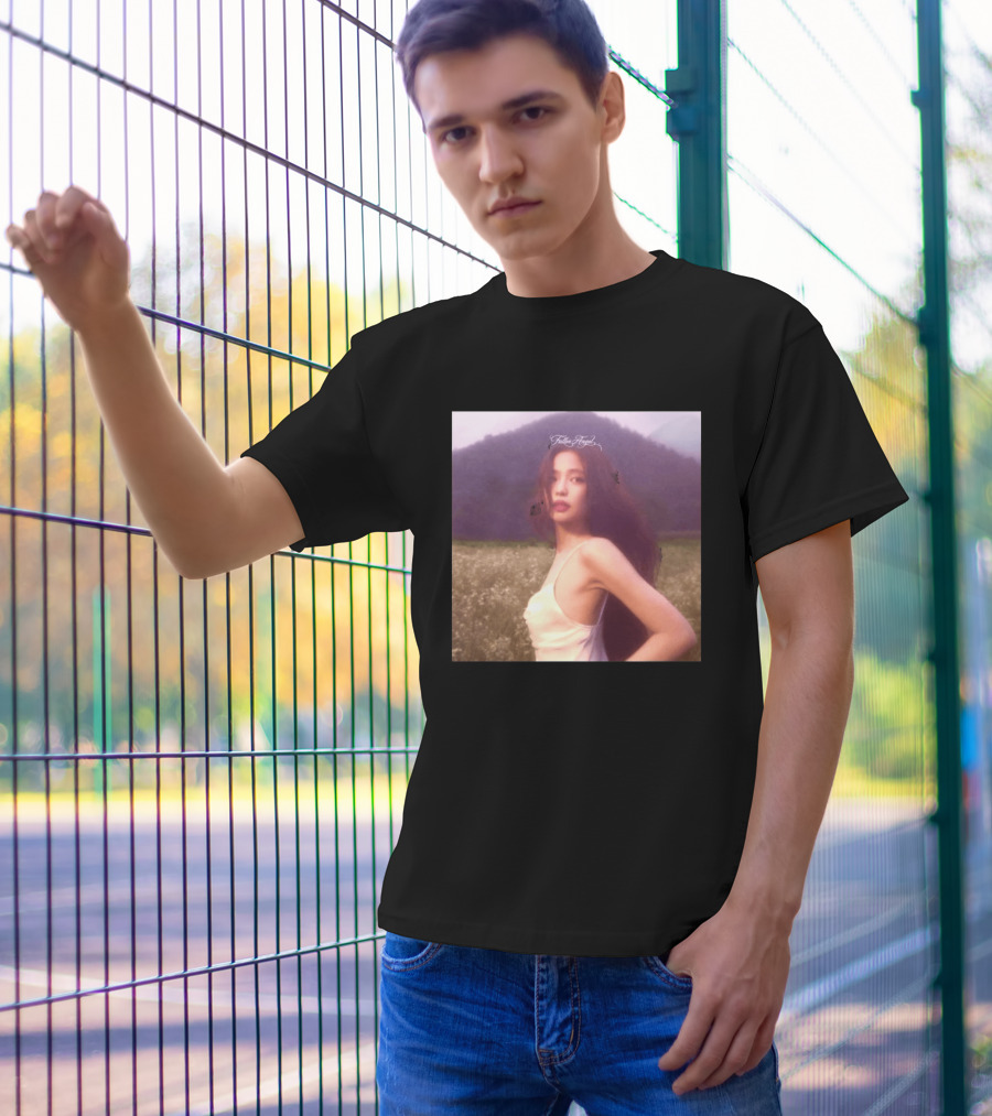 Jennie Fallen Angel EP Cover Photo Mountain Field Scene T-Shirt