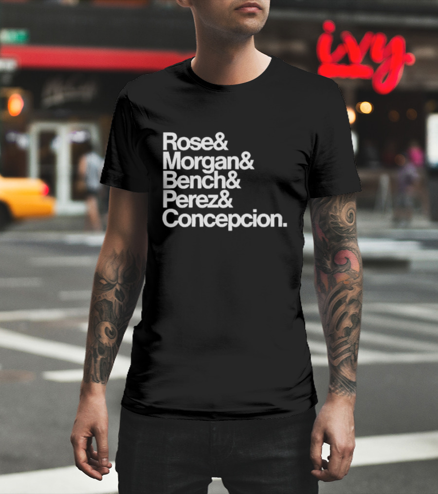 Rose Morgan Bench Perez Concepcion List T-Shirt
