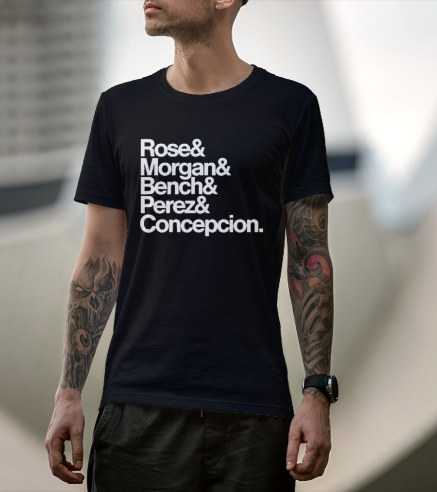 Rose Morgan Bench Perez Concepcion List T-Shirt