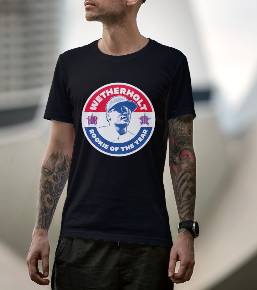 Wetherholt For STL Rookie Of The Year T-Shirt