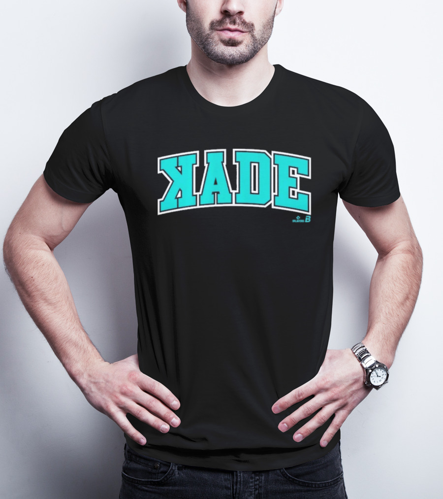 Kade Anderson Backwards K Bold Teal T-Shirt