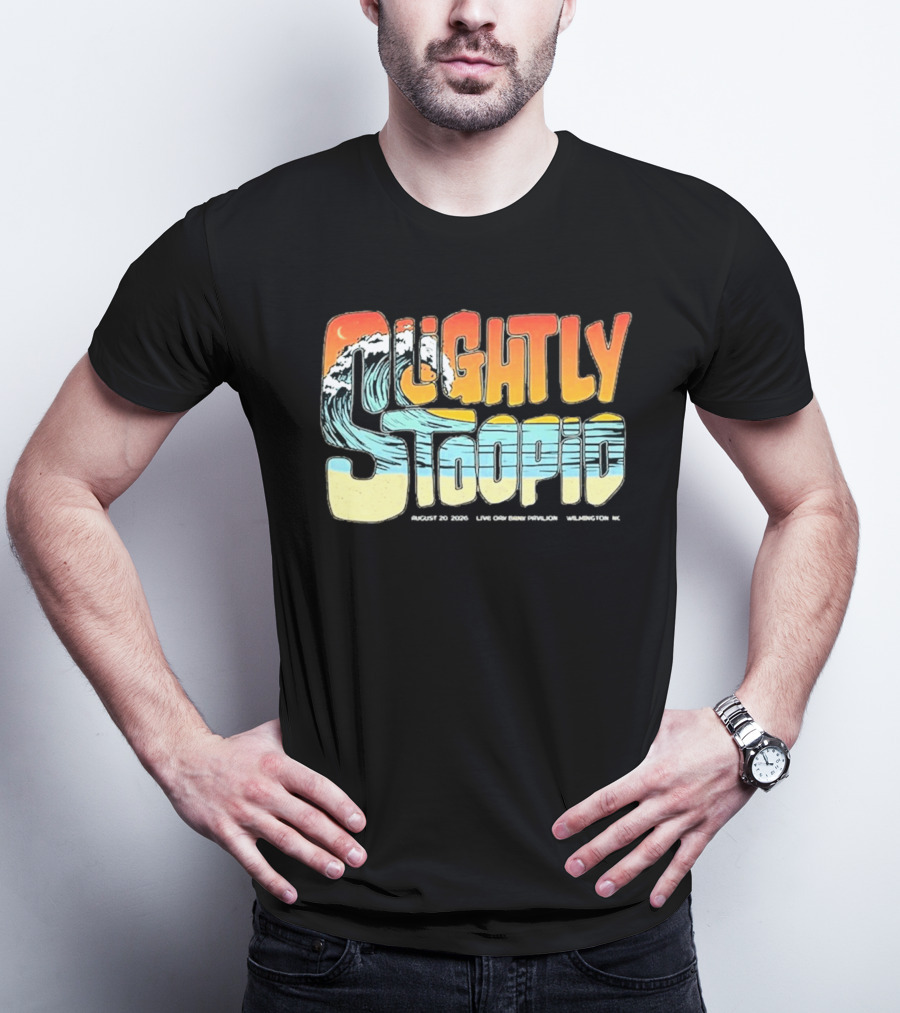 Slightly Stoopid August 20 2026 Live At Live Oak Bank Pavilion Wilmington NC T-Shirt