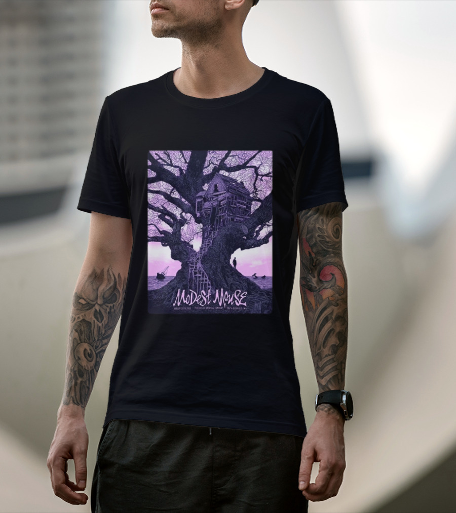 Modest Mouse South Deerfield MA Tree House Brewing August 20 2026 Event T-Shirt