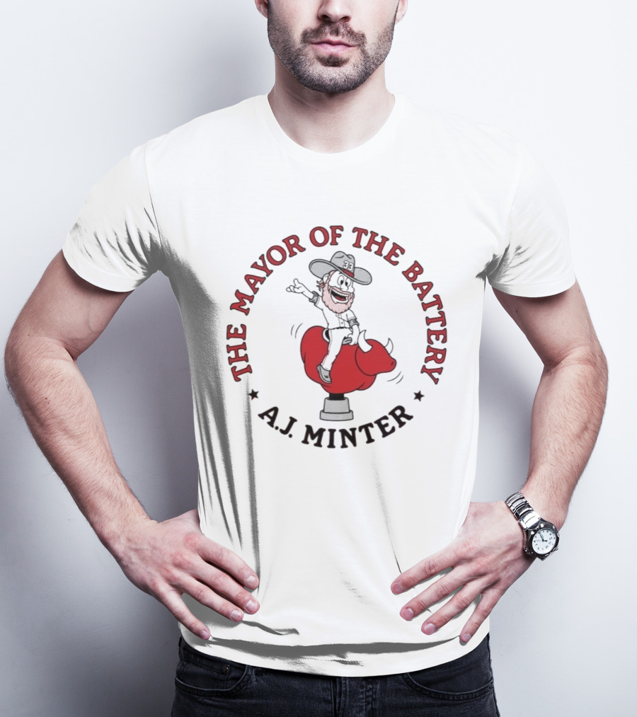 Jesse Chavez The Mayor Of The Battery A.J. Minter T-Shirt