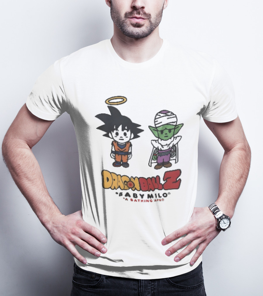 Dragon Ball Z Baby Milo Goku Piccolo Collaboration T-Shirt