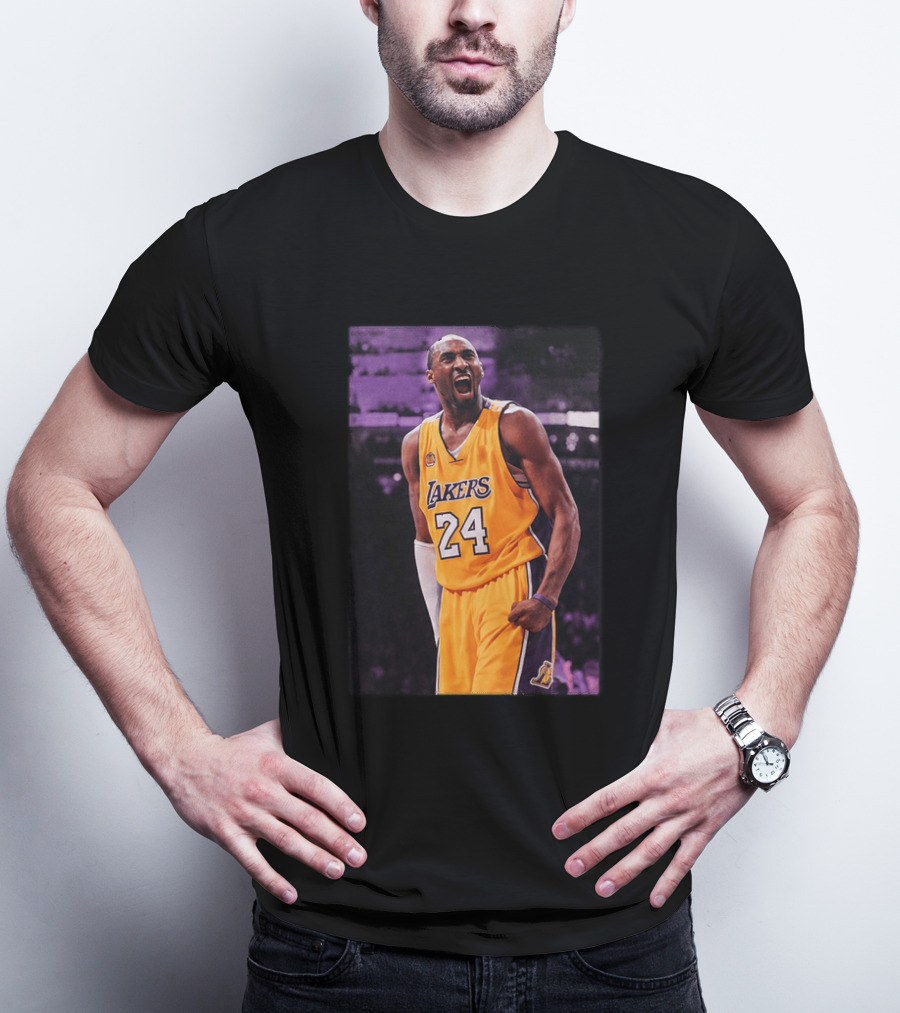 A. J. Brown Wear Mamba Kobe Bryant Lakers 24 T-Shirt