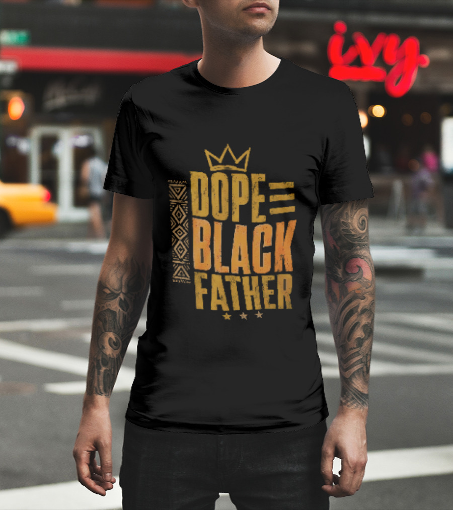 Dope Black Father Crown T-Shirt