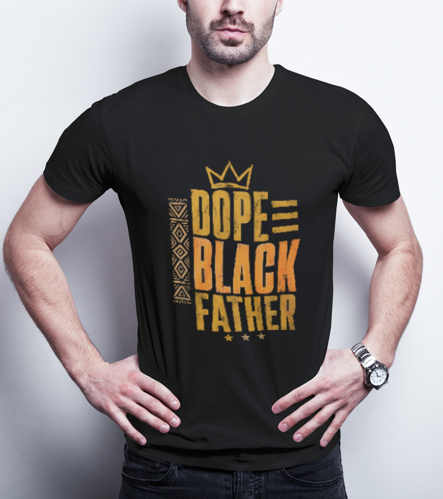 Dope Black Father Crown T-Shirt