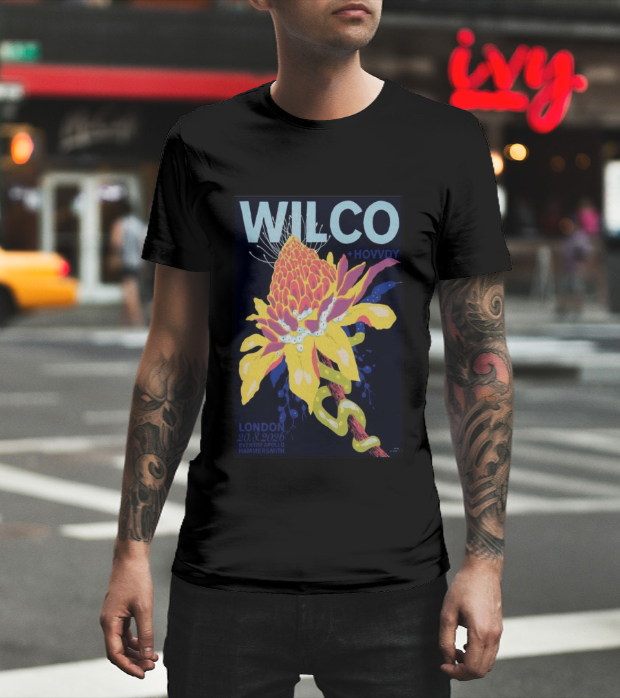 WILCO + Hovvdy London 20.8.2026 Eventim Apollo Hammersmith T-Shirt