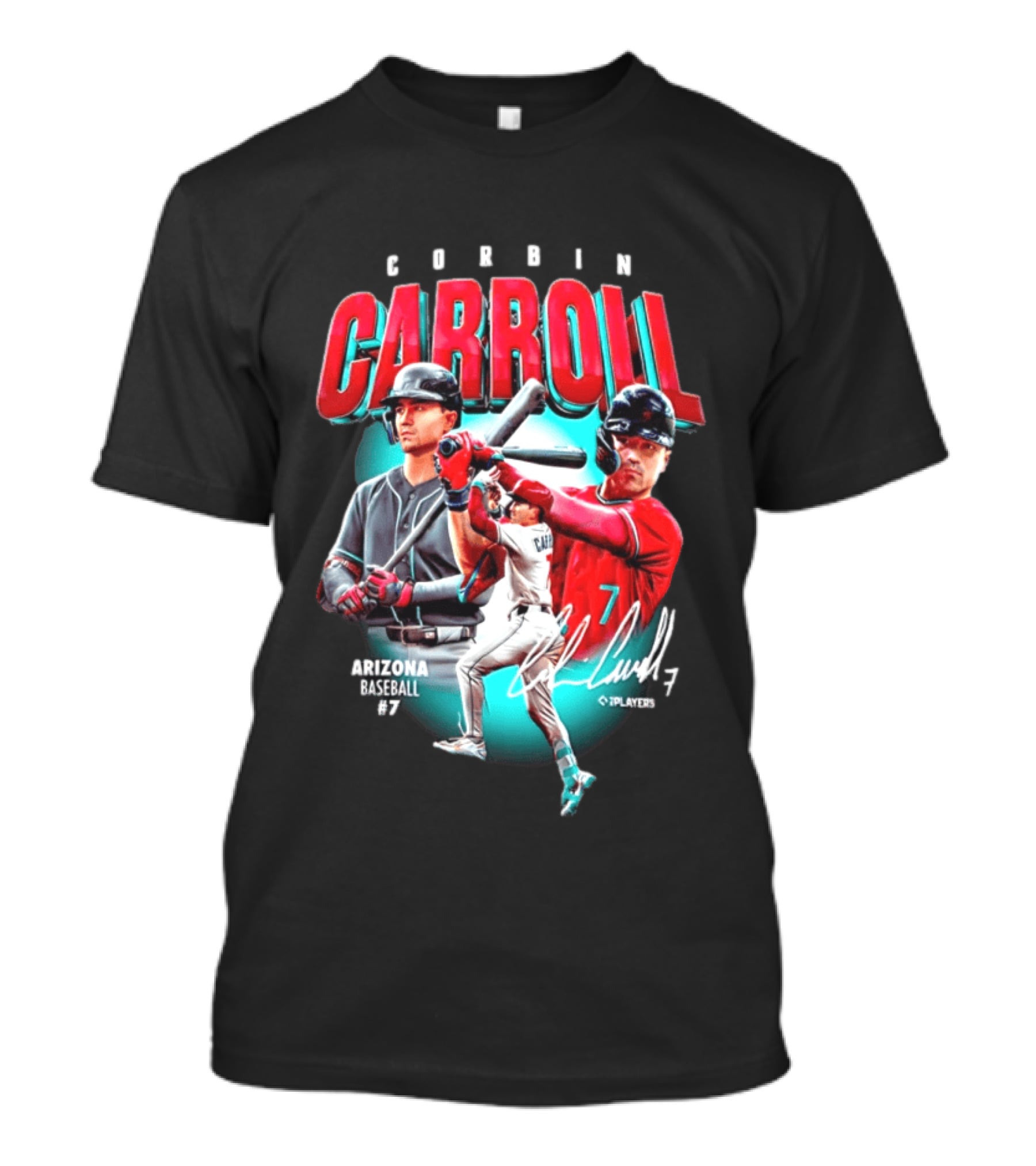 Corbin Carroll Arizona Baseball #7 C Players T-Shirt