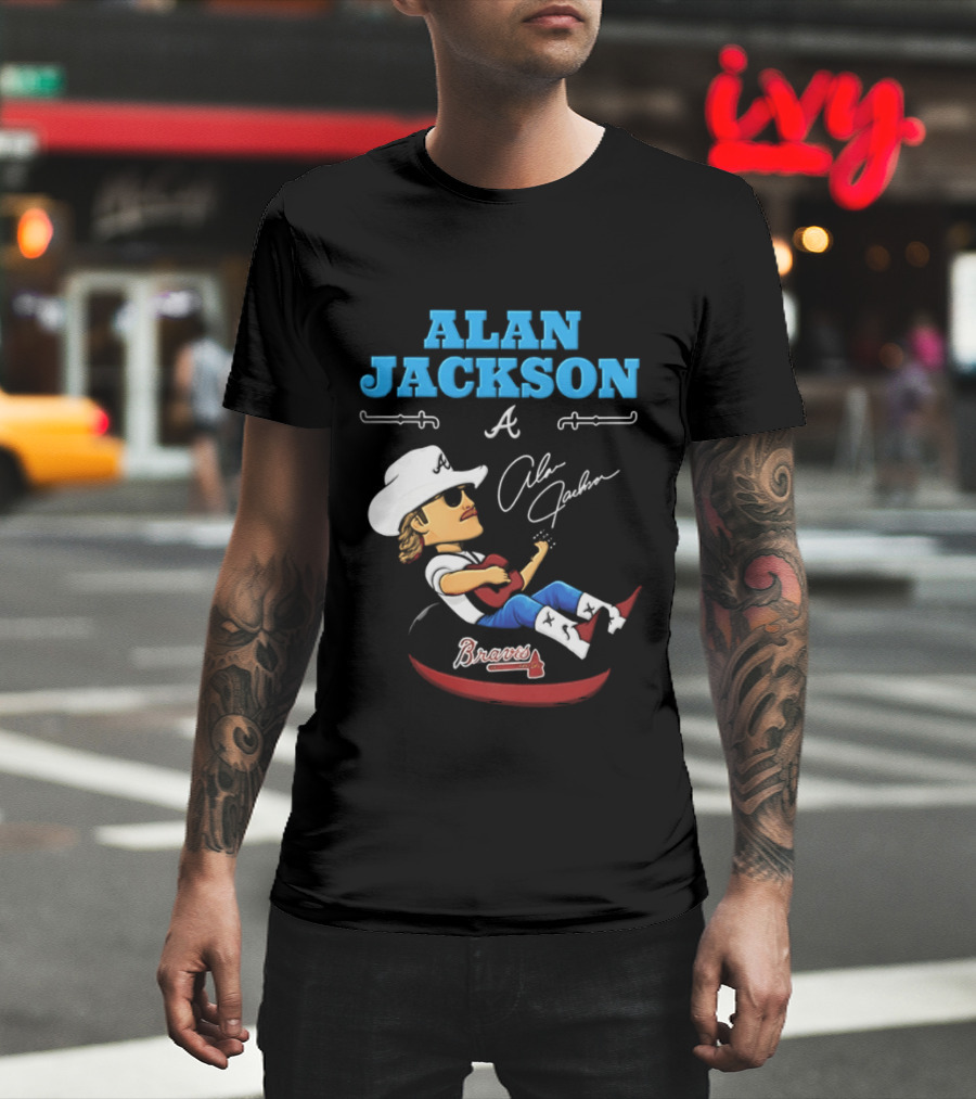ALAN JACKSON Braves Celebration Night Atlanta Georgia 2026 T-Shirt