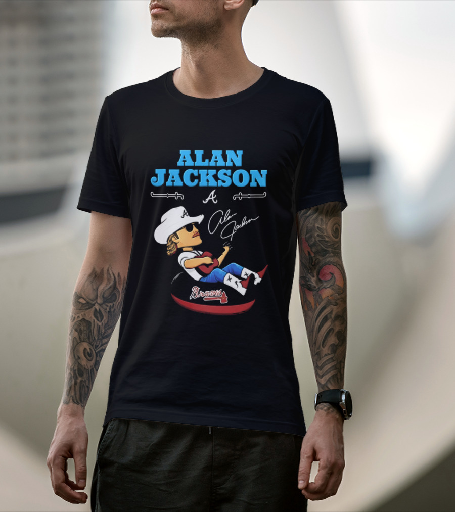ALAN JACKSON Braves Celebration Night Atlanta Georgia 2026 T-Shirt