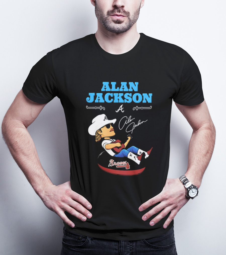 ALAN JACKSON Braves Celebration Night Atlanta Georgia 2026 T-Shirt