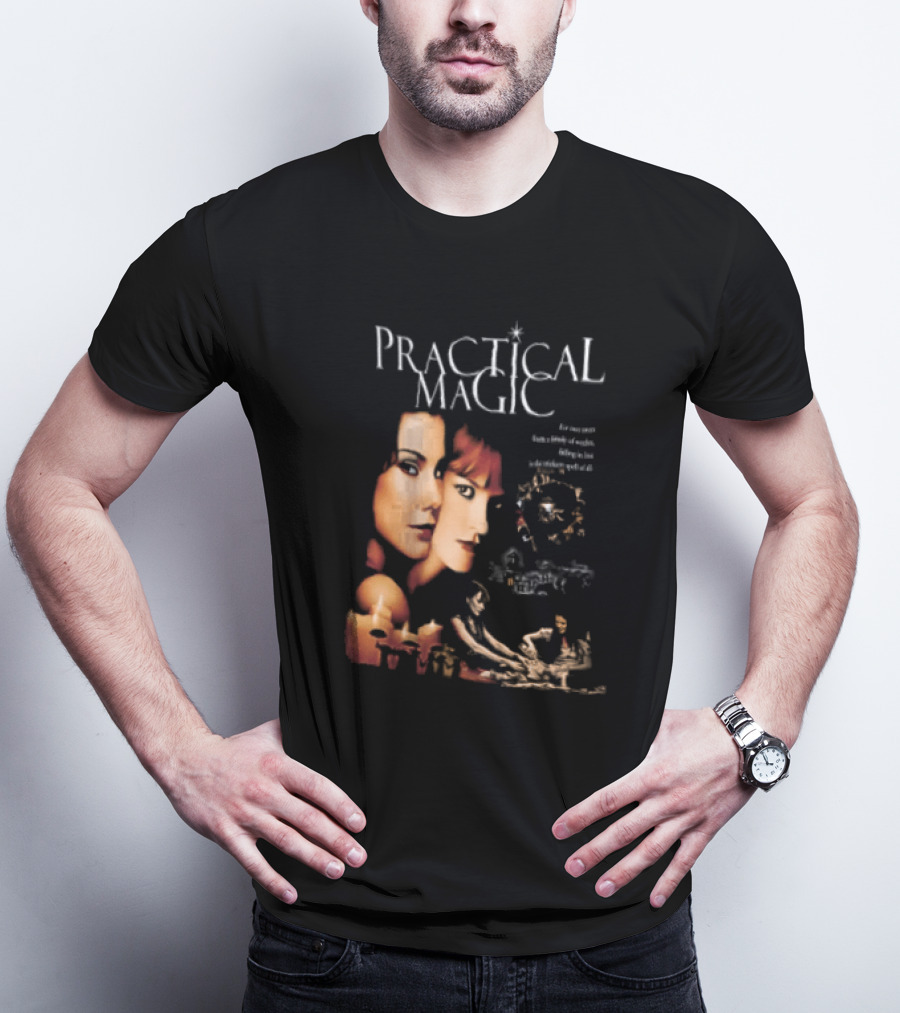 Practical Magic Movie Faces With Mystical T-Shirt