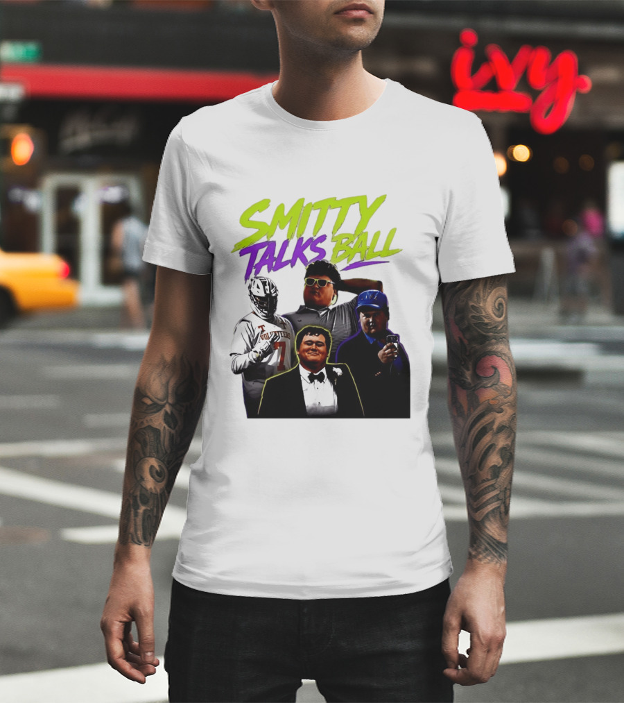 Smitty Talks Ball Tennessee Volunteers Fans Sports T-Shirt
