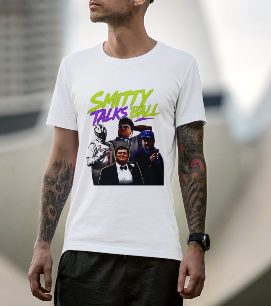 Smitty Talks Ball Tennessee Volunteers Fans Sports T-Shirt