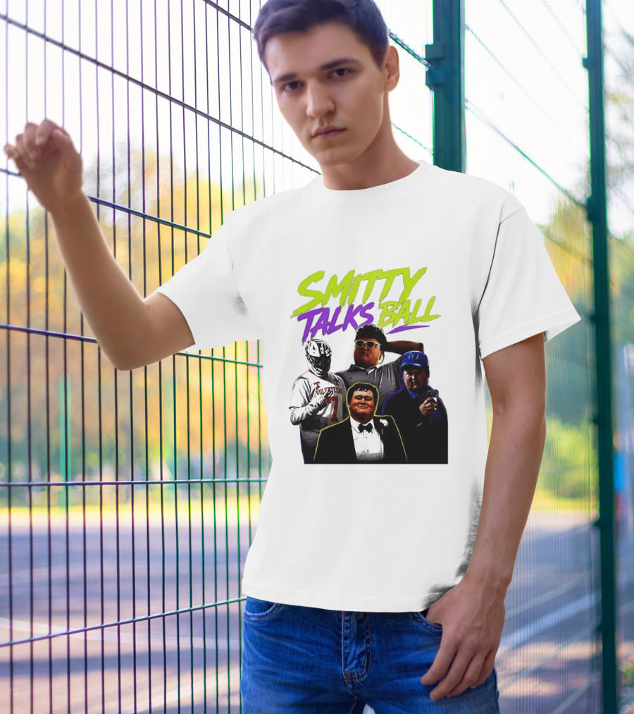 Smitty Talks Ball Tennessee Volunteers Fans Sports T-Shirt