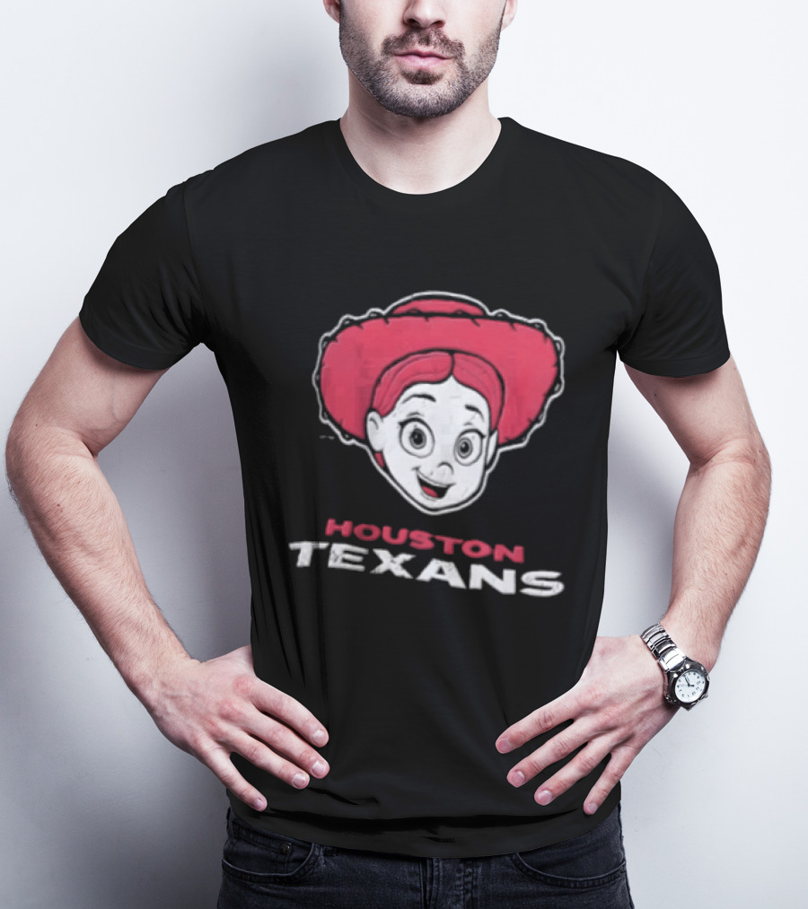 Houston Texans Disney Toy Story Jessie Collaboration T-Shirt