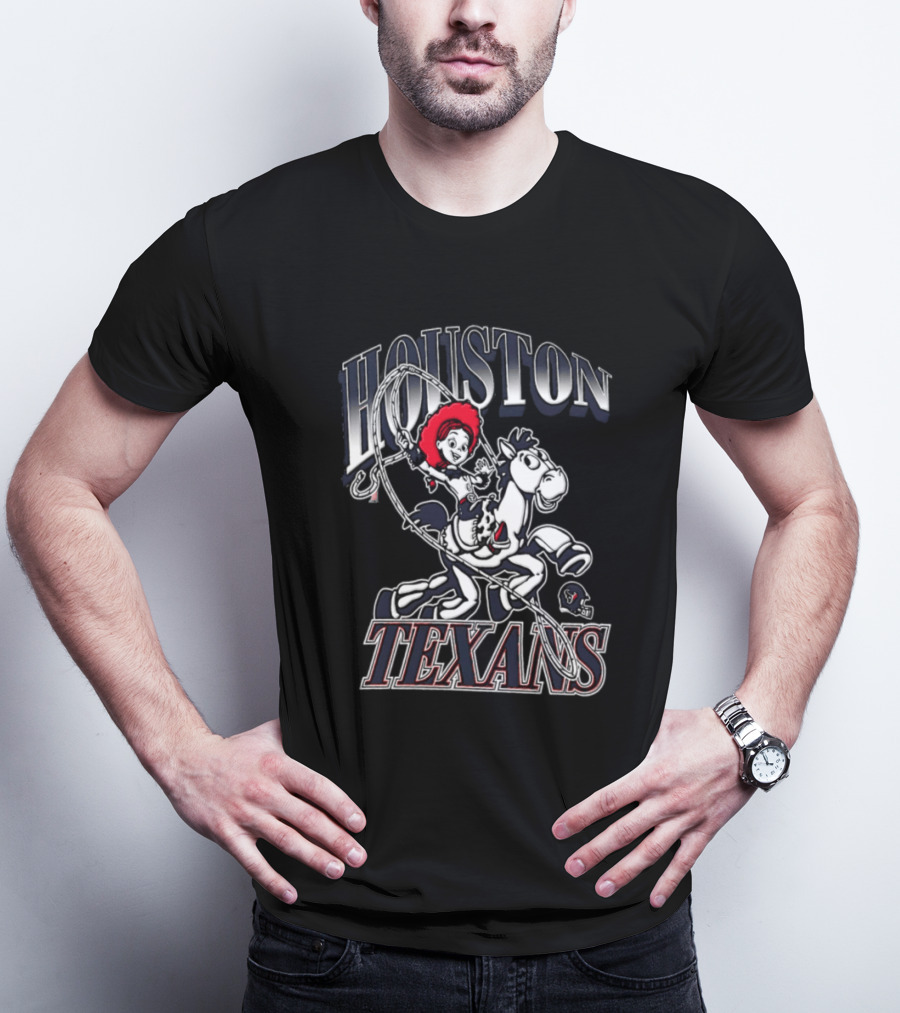 Jessie Toy Story Houston Texans Disney 2026 Cowboys T-Shirt