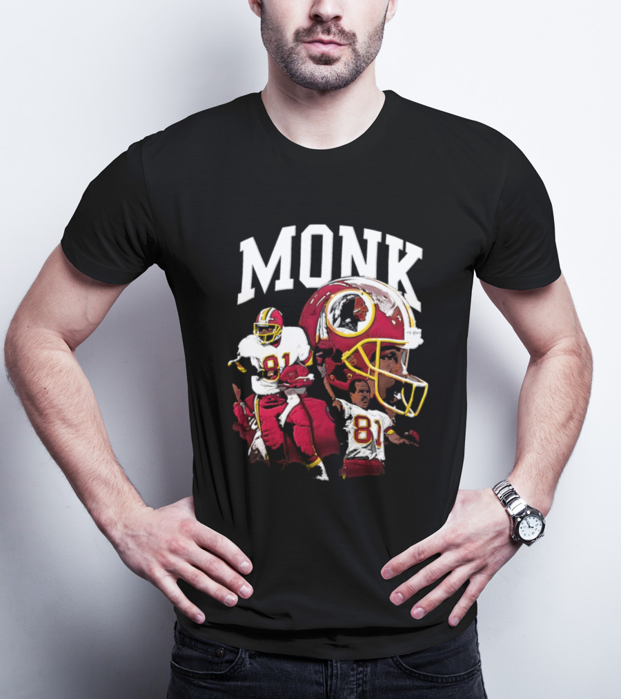 Monk Washington Commanders 81 Iconic Football Legend T-Shirt