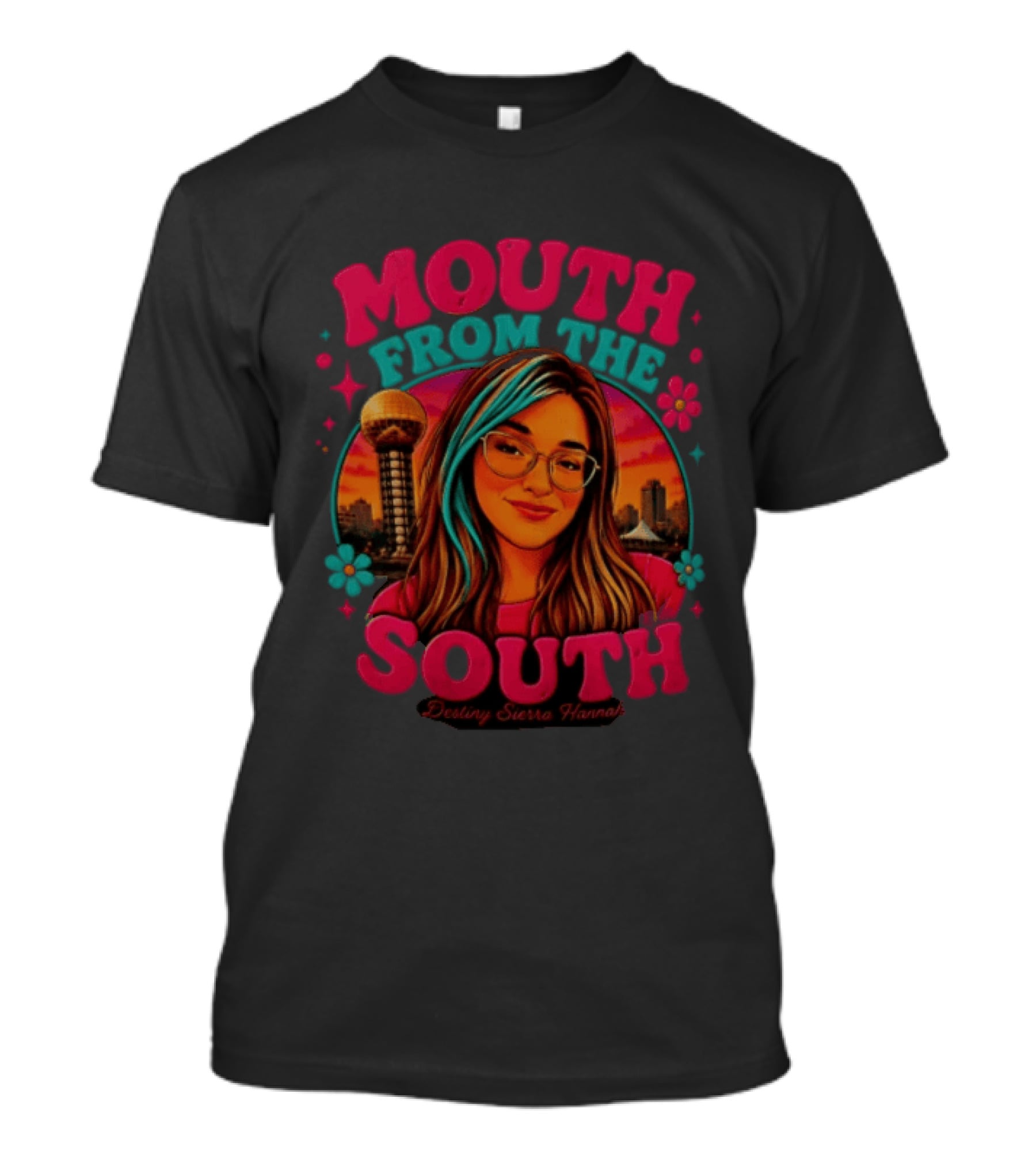 Mouth From The South Destiny Sierra Hannah Sunsphere T-Shirt