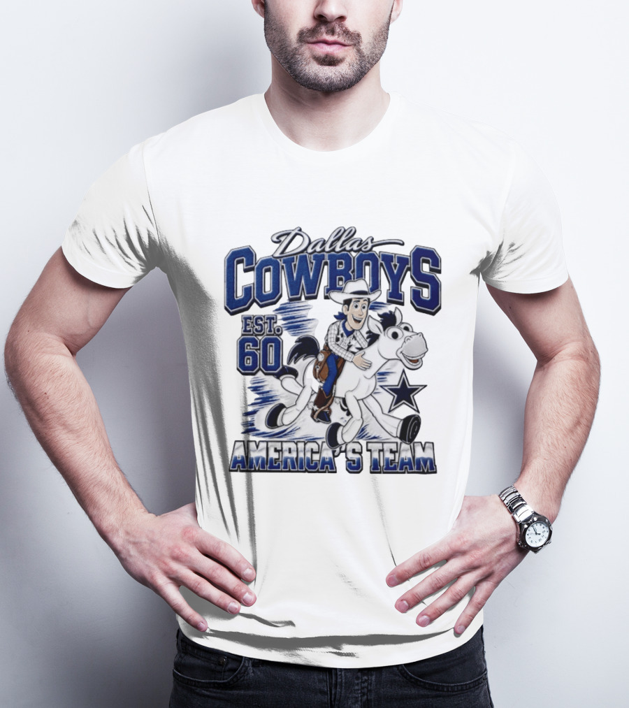 Dallas Cowboys Woody Bullseye Est. 60 America's Team T-Shirt