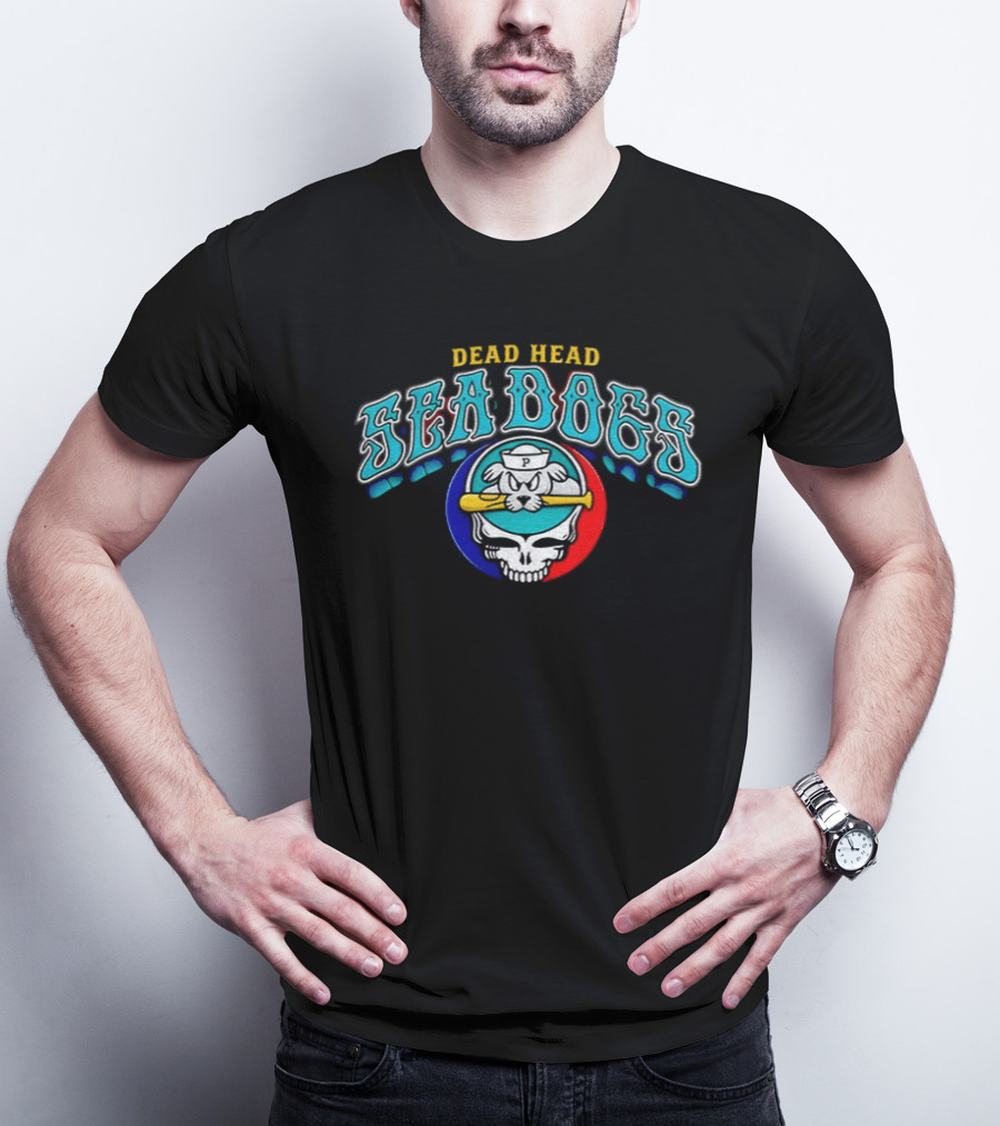 Portland Sea Dogs Grateful Dead Dead Head Collaboration 2026 T-Shirt