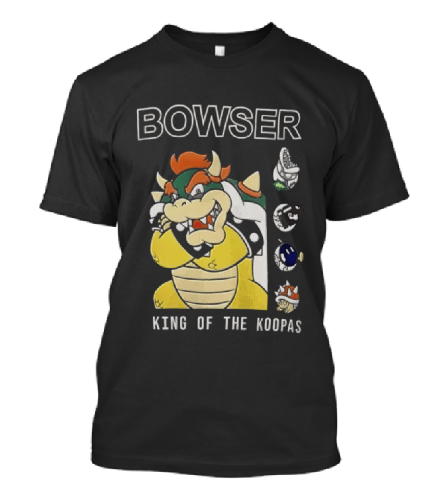 Bowser King Of The Koopas Super Mario T-Shirt