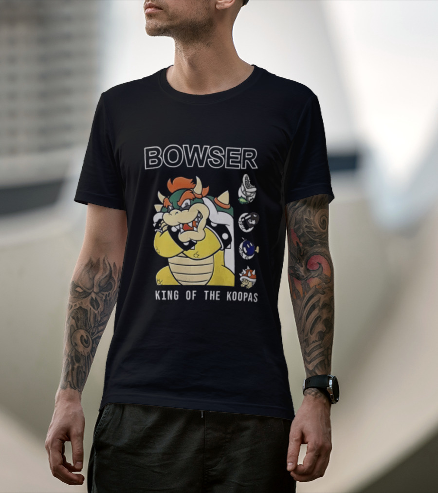 Bowser King Of The Koopas Super Mario T-Shirt