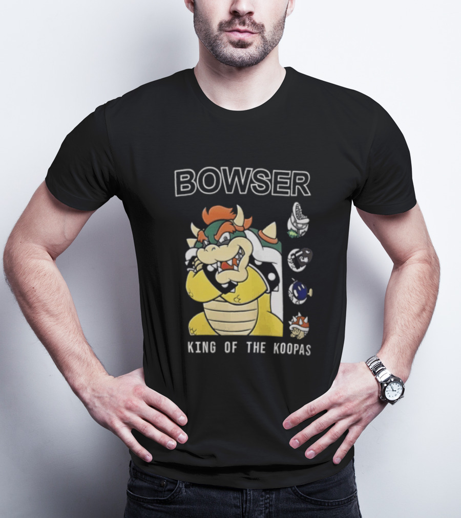 Bowser King Of The Koopas Super Mario T-Shirt