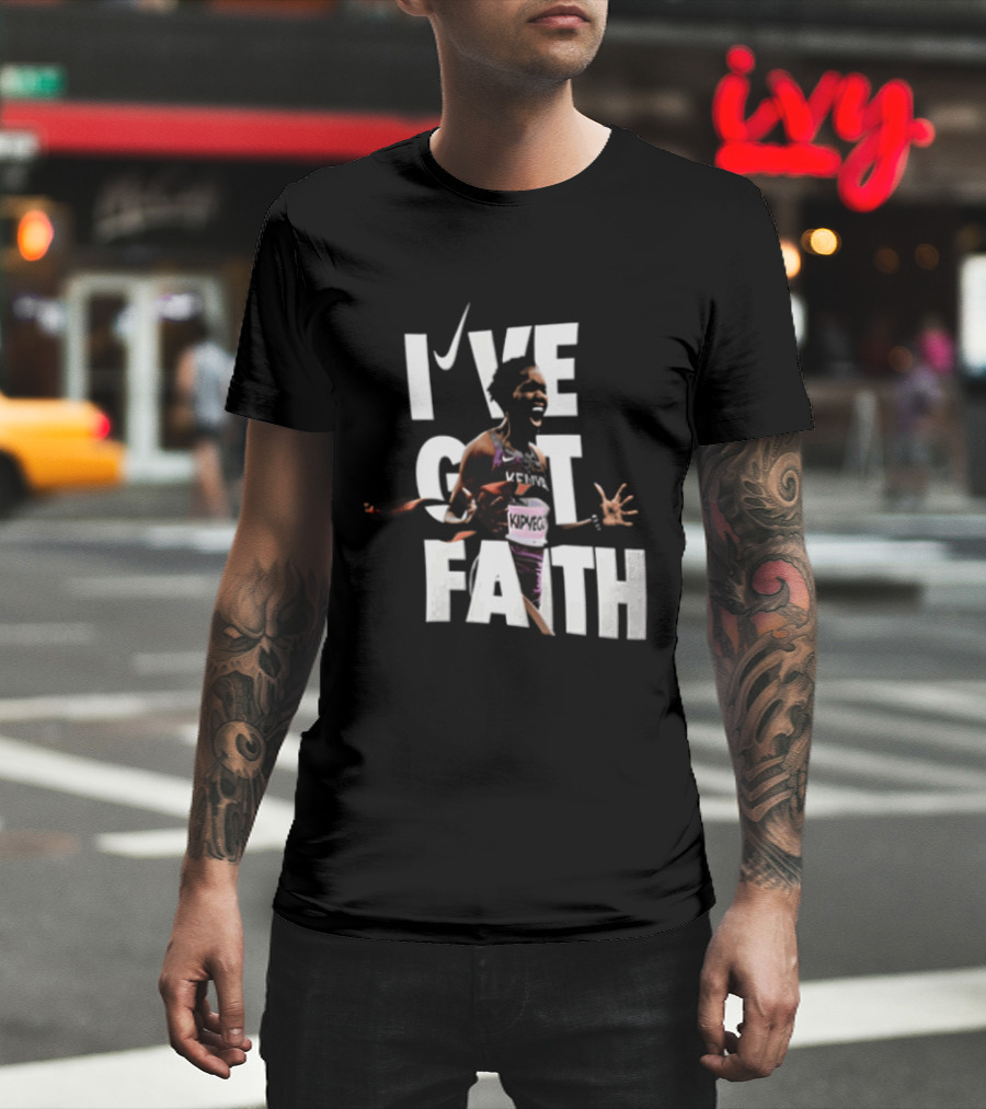I've Got Faith Nike Runner Victory T-Shirt