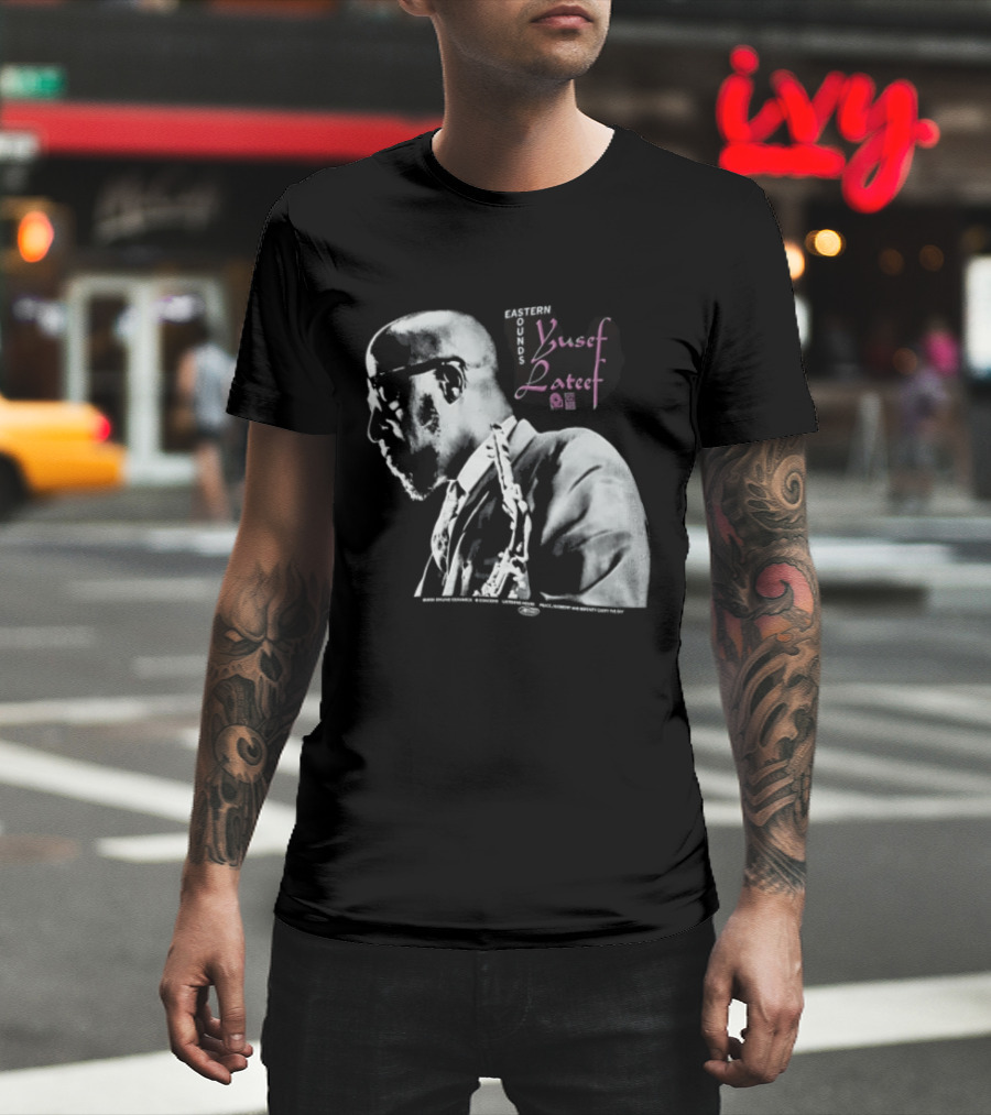 Eastern Sounds Yusef Lateef Portrait Peace Harmony Serenity T-Shirt
