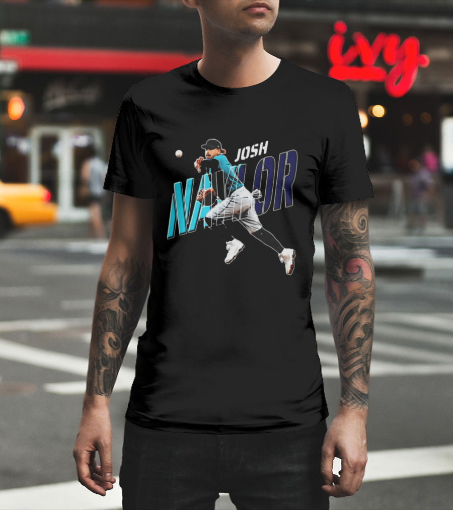 Josh Naylor Seattle Mariners MLB 2026 T-Shirt